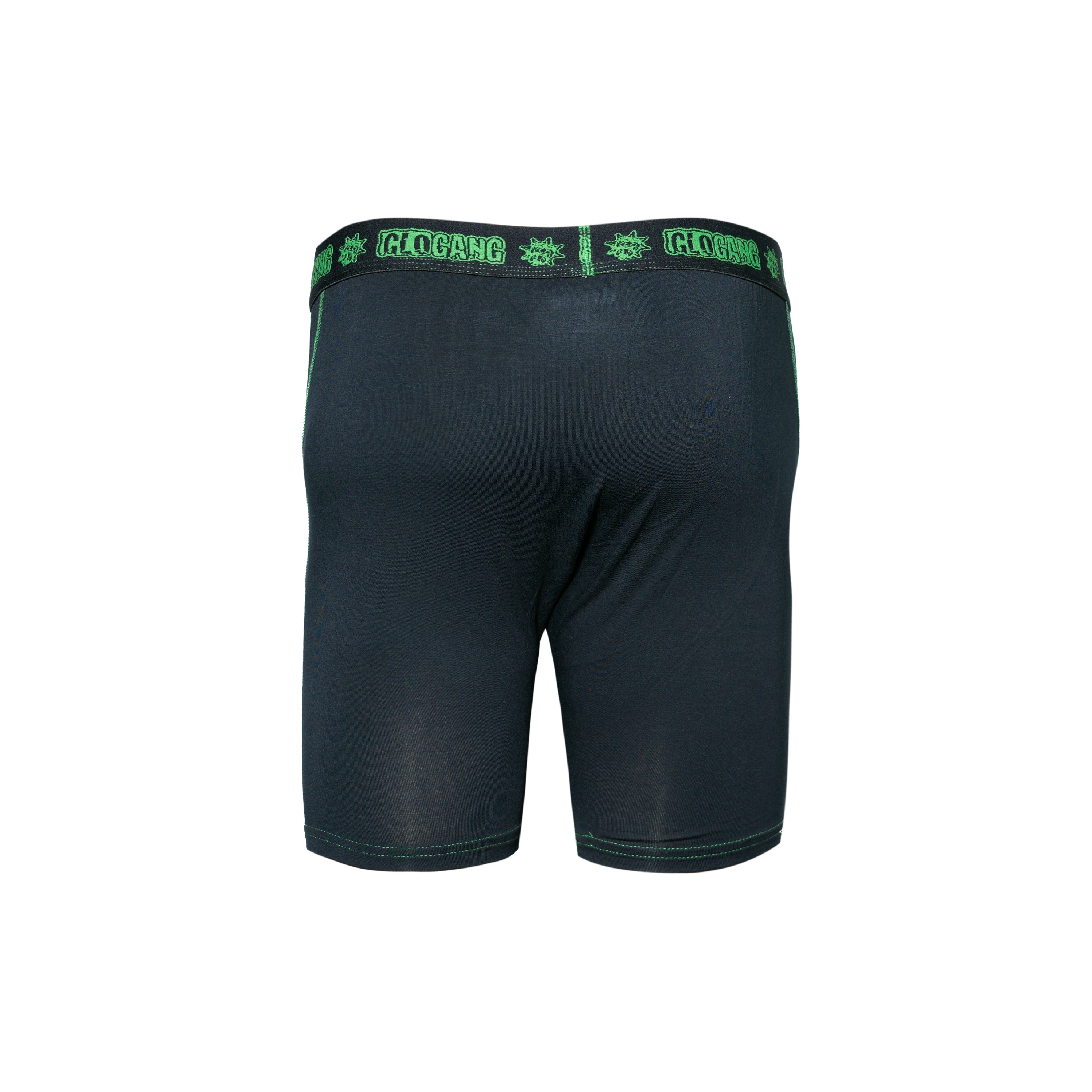 Glo Gang Boxer Brief (Black/Green)