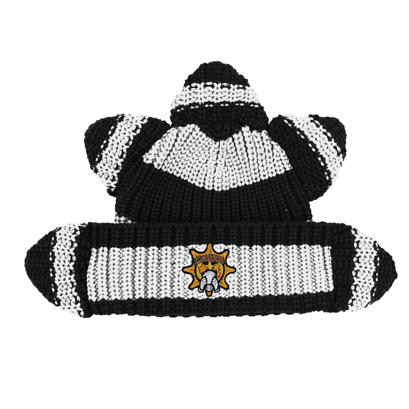Glo Rising Sun Beanie (Black/White)