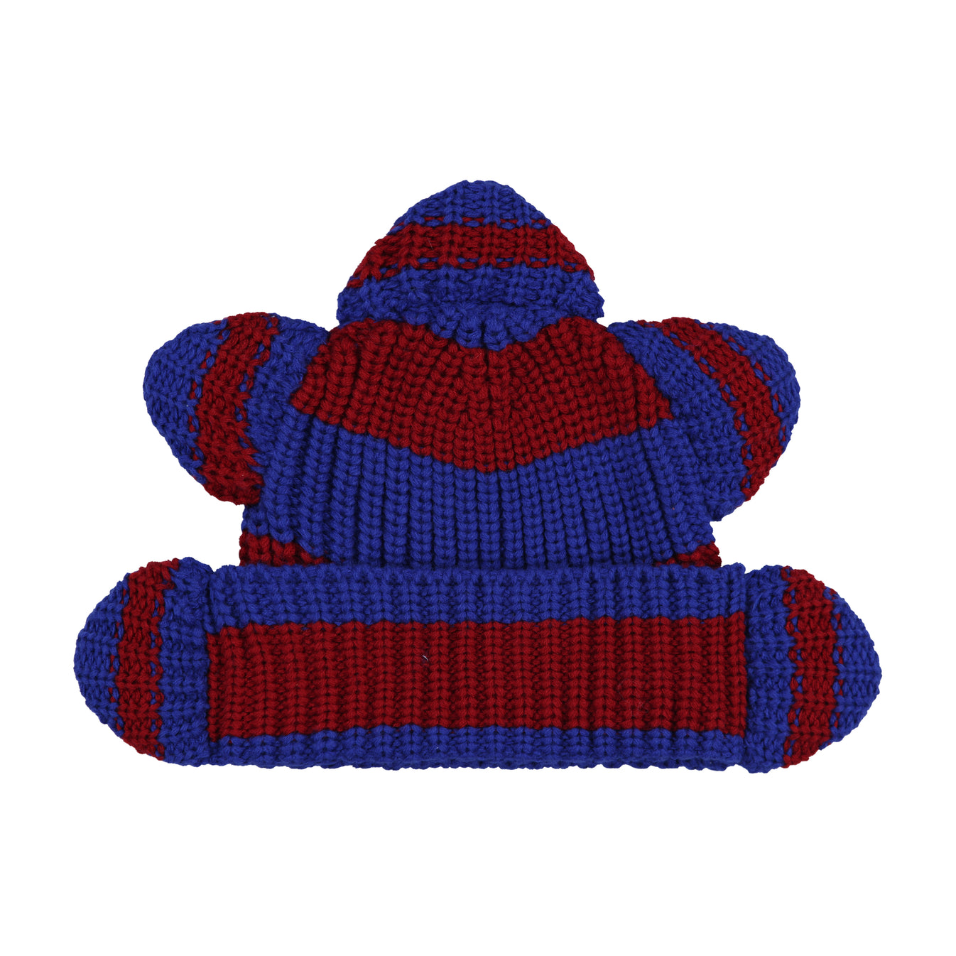 Glo Rising Sun Beanie (Blue/Red)