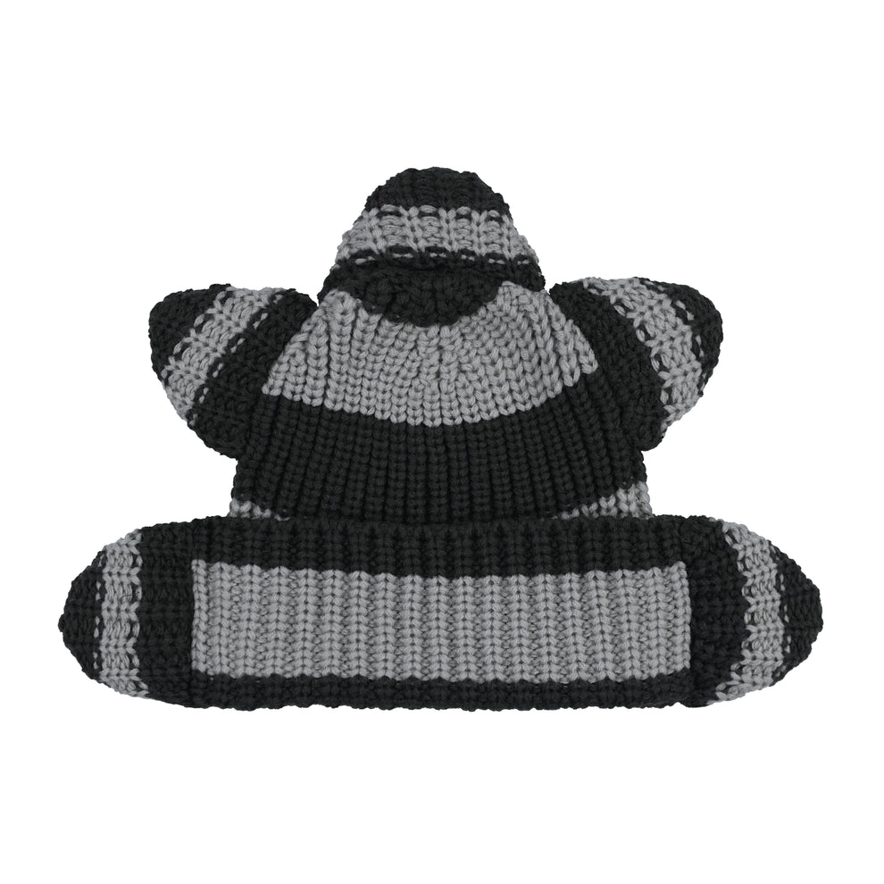 Glo Rising Sun Beanie (Grey Stripe)