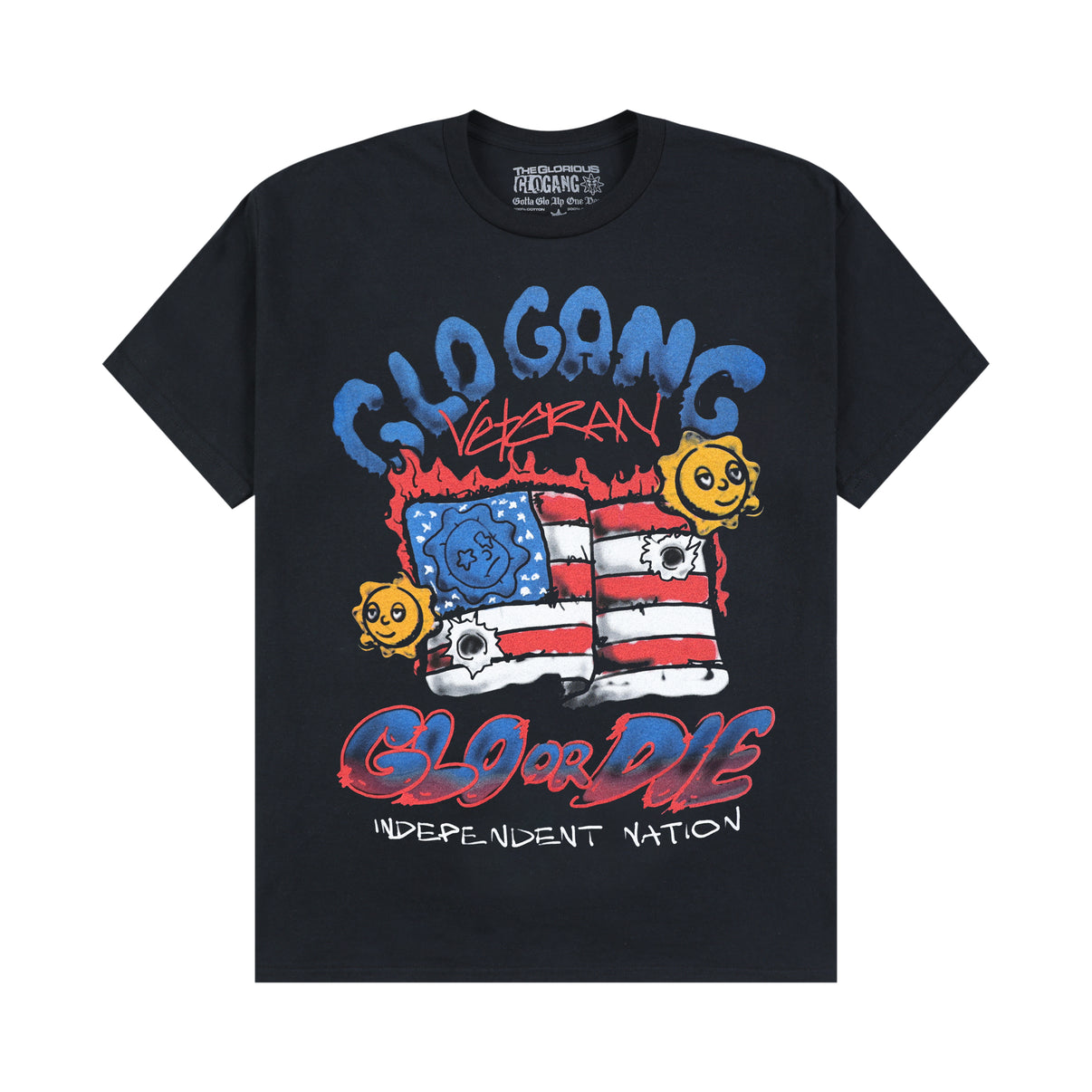 Glo or Die Veteran Tee (Black)