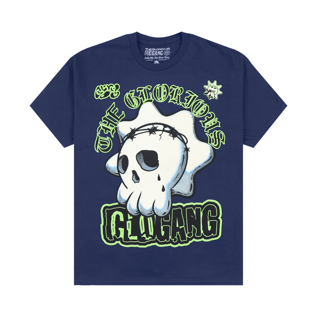 The Glorious Skull Tee (Navy)