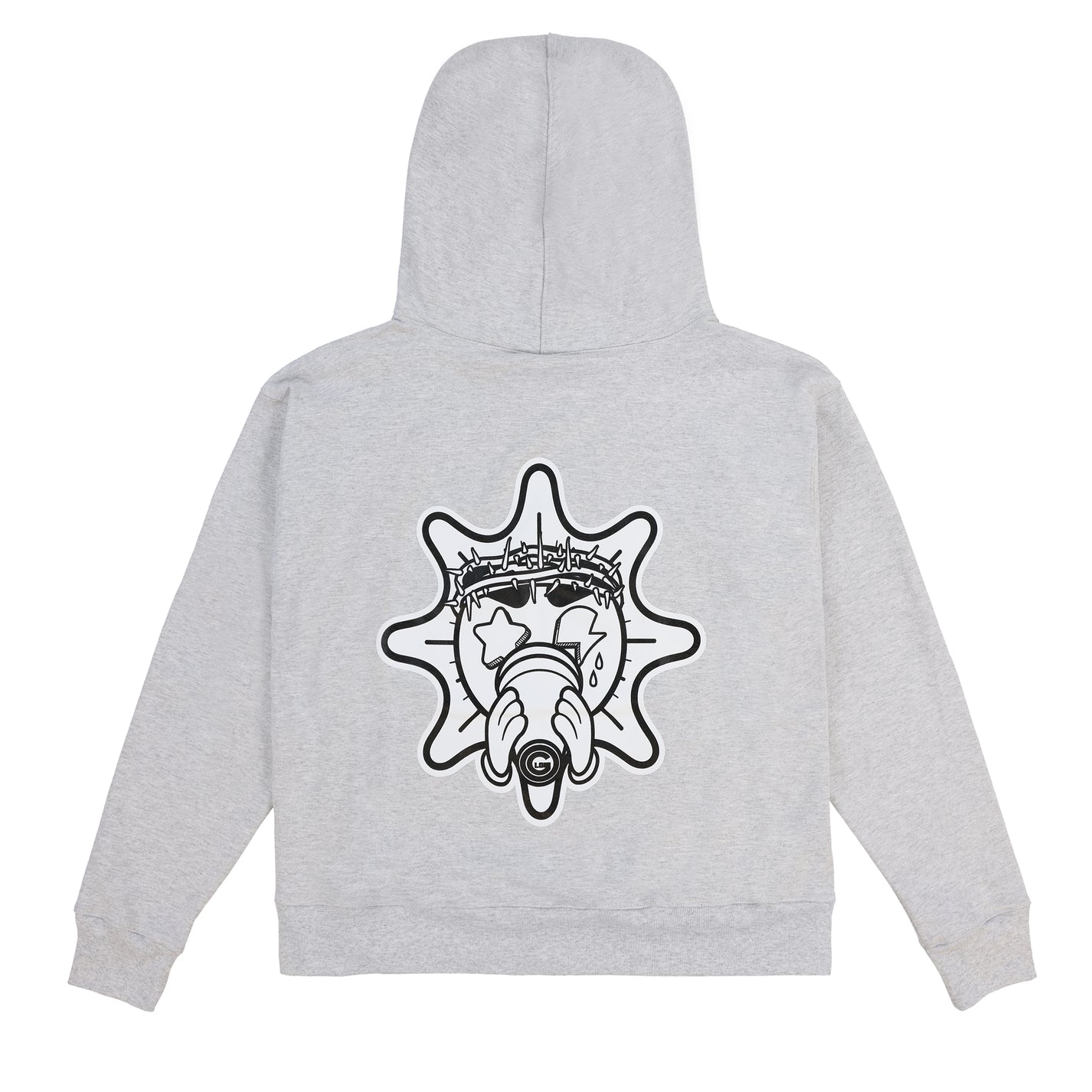 Almighty Glo Hoodie (Heather Grey)