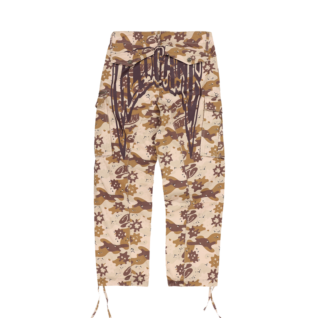 Glo Gang Side Zip Tapered Pant (Tan Camo)