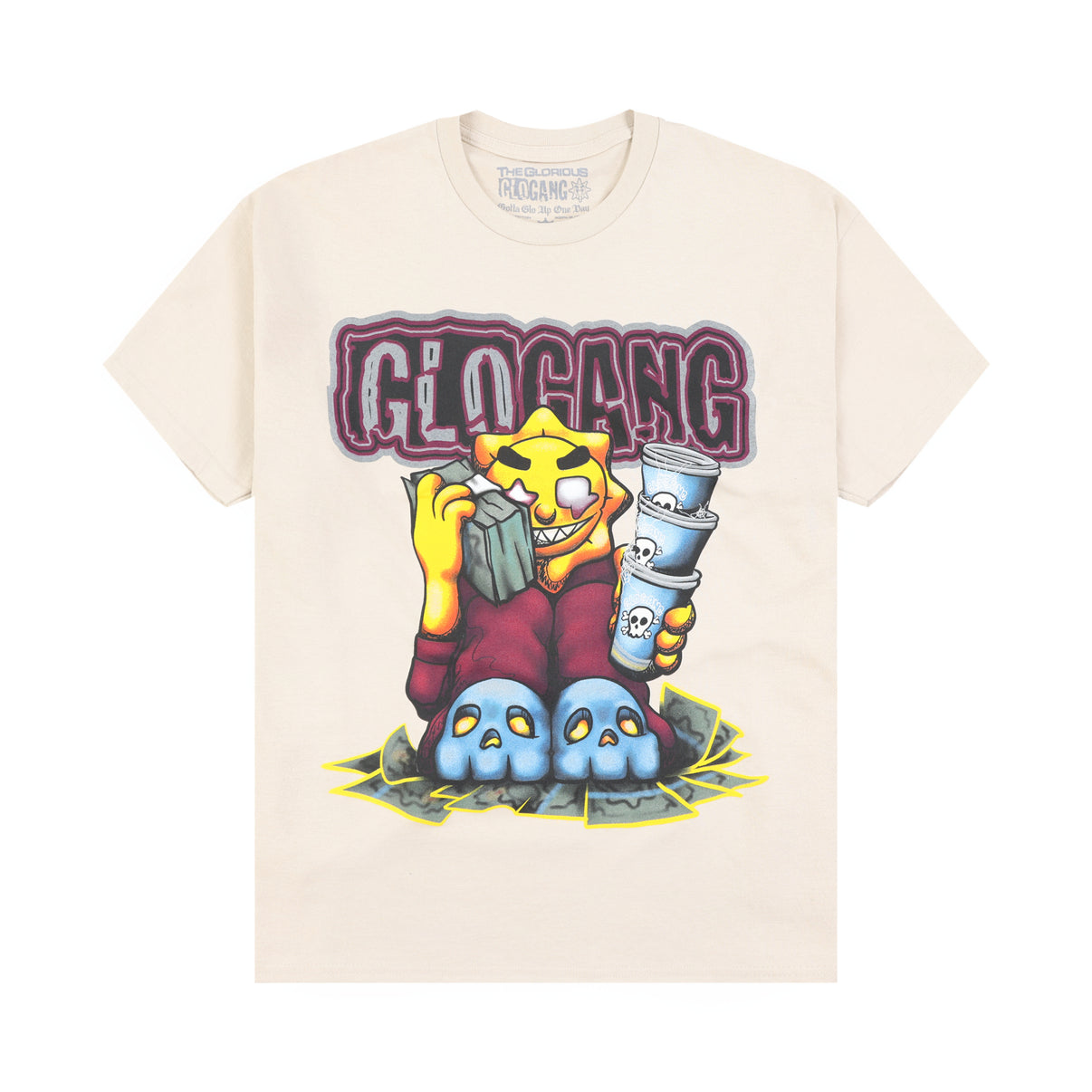 Triple Cup Threat Tee (Tan)