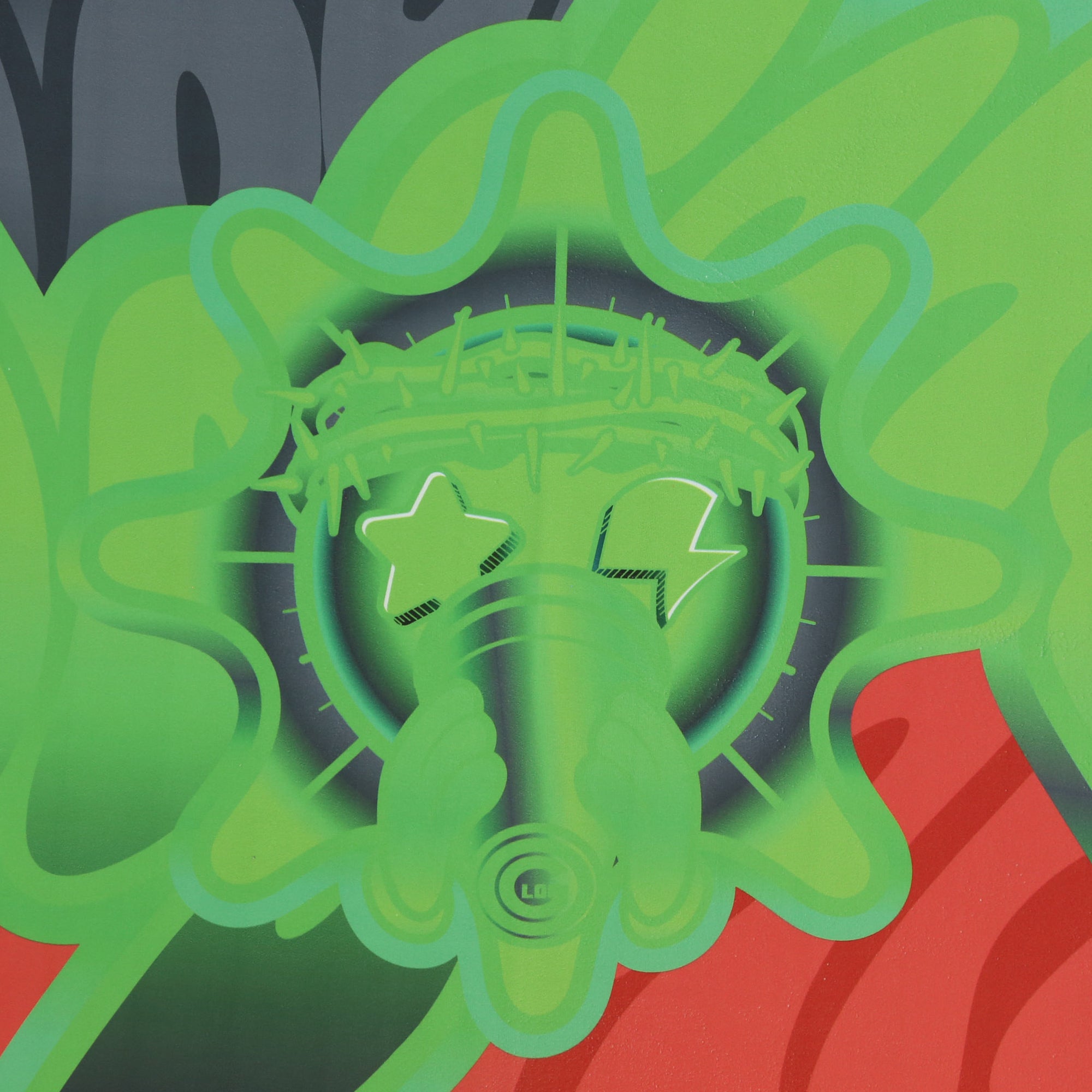 Neon Glo Towel (Neon Green)