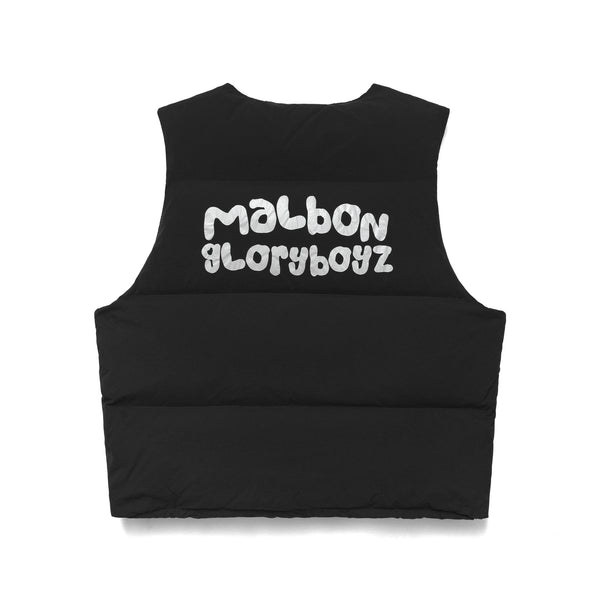 Malbon x Gloryboyz Puffer Vest (Black)